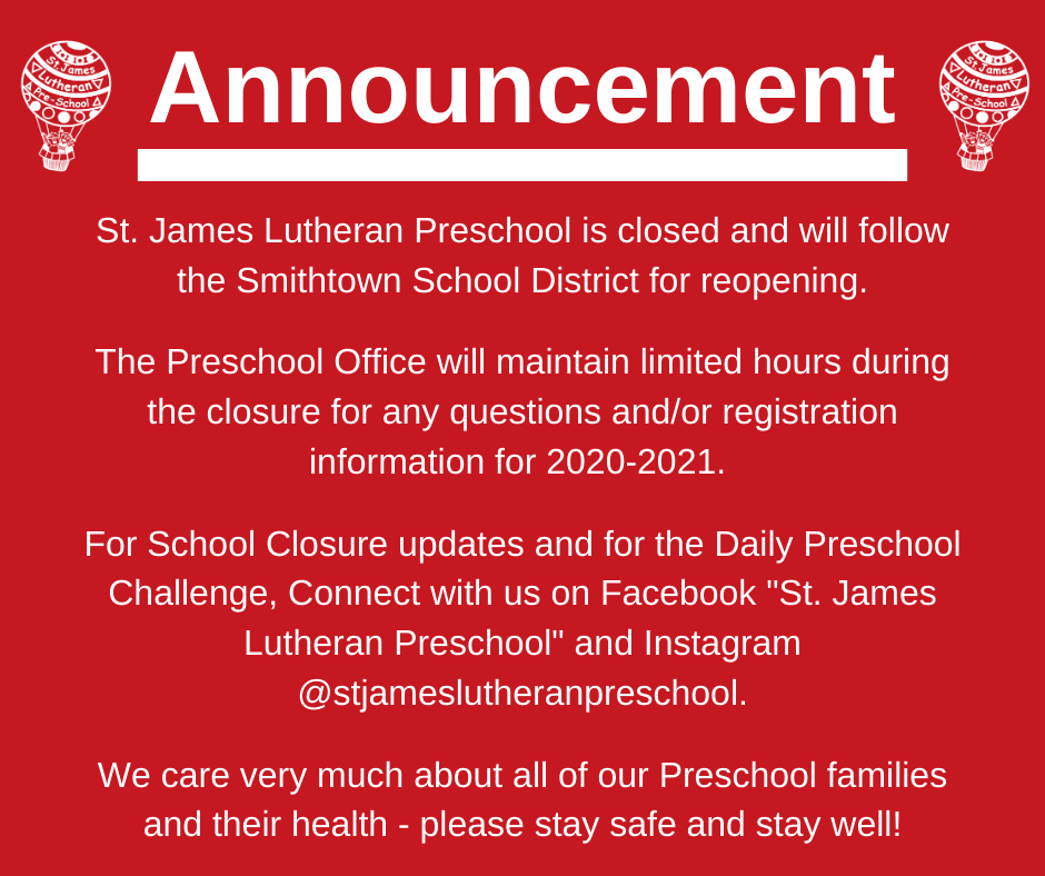 St. James Lutheran Preschool | St. James, NY